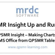 QPSMR Insight: Video 36 - Producing basic tables - QPSMR Learning